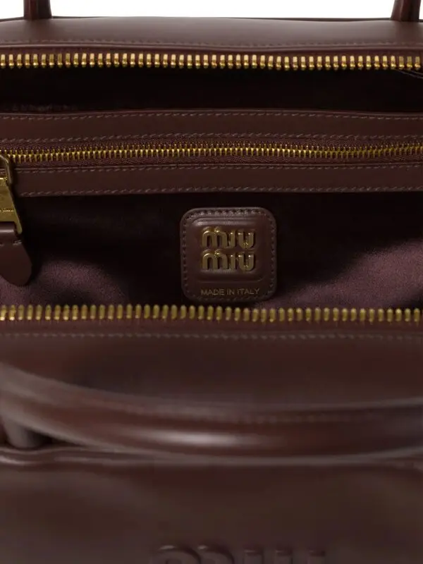 Miu Miu Large Beau Bag - Brown