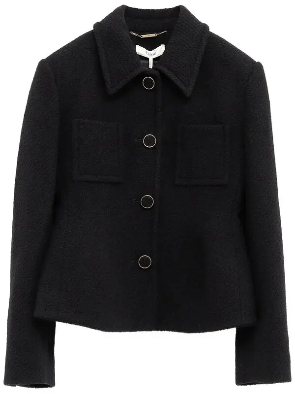 Chloé Wool Jacket - Black