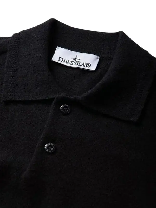 Stone Island Geelong Wool Polo Sweater