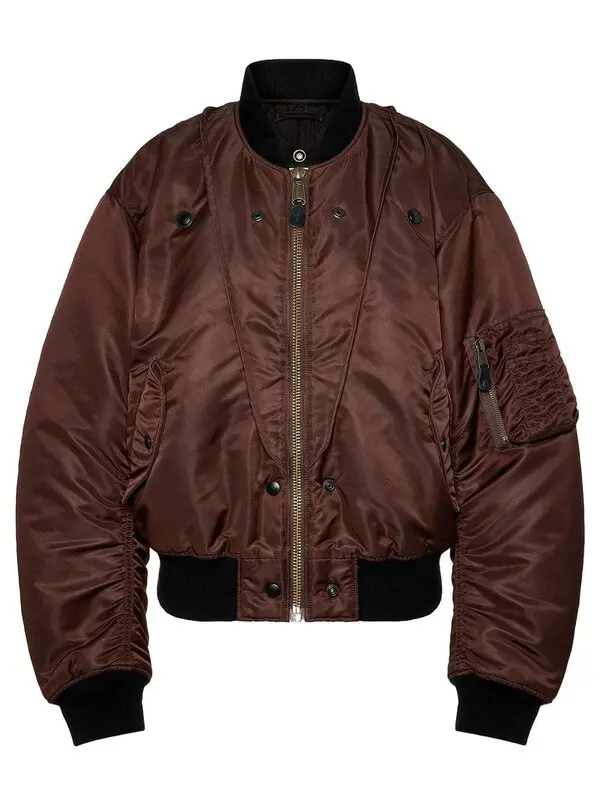 MAISON MARGIELA Reversible Ma-1 Bomber Jacket - Brown