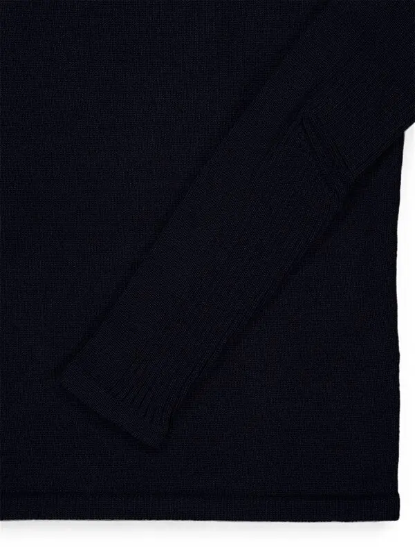Prada Wool Sweater With Nylon Patch Pocket