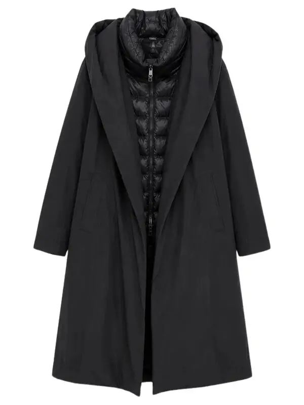 Herno Long Padded Jacket - Black