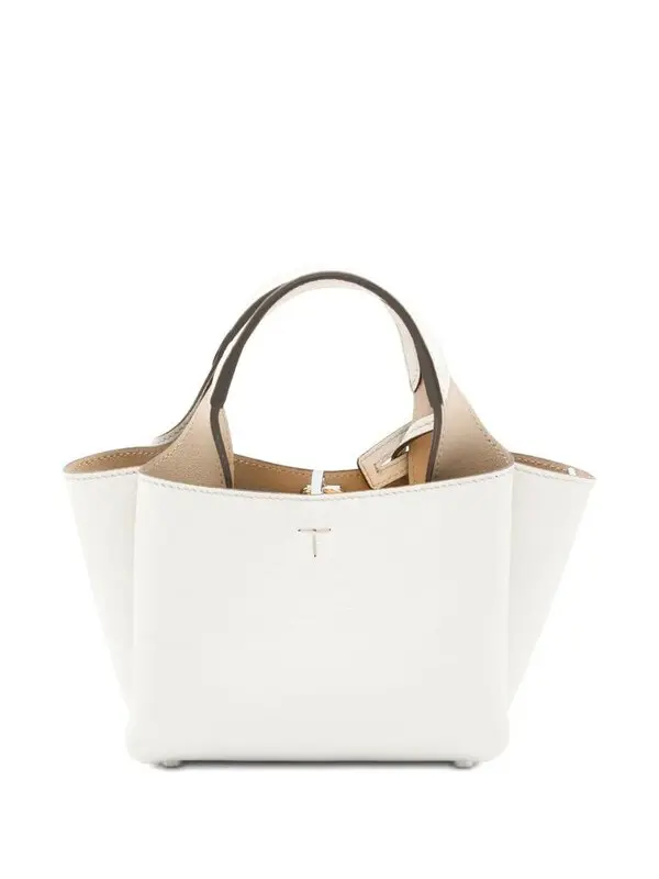 TOD'S Micro Leather Bag - White