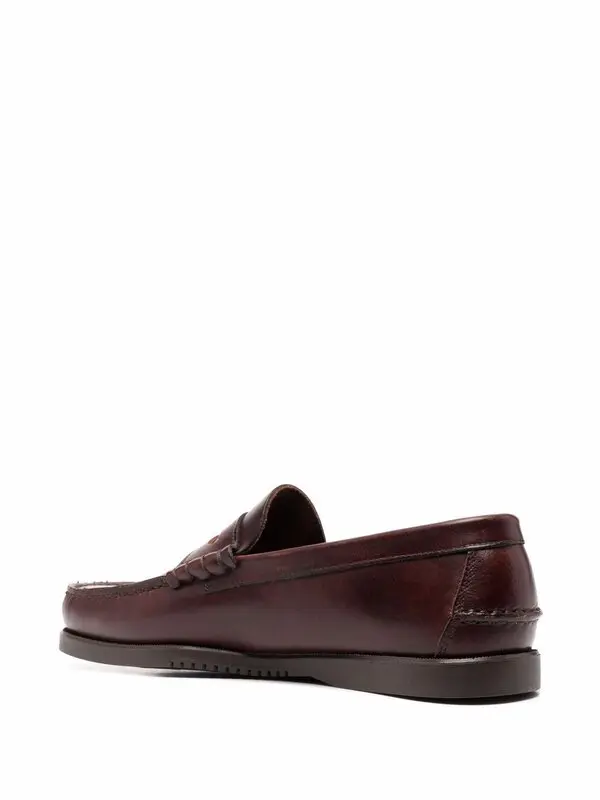 Paraboot Coraux Smooth Leather Penny Loafers
