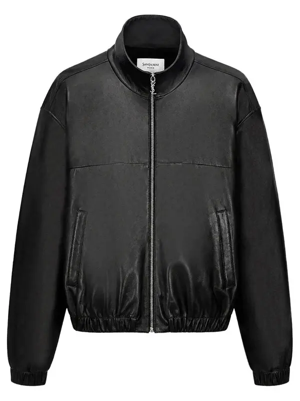 Saint Laurent Cassandre Jacket In Lambskin