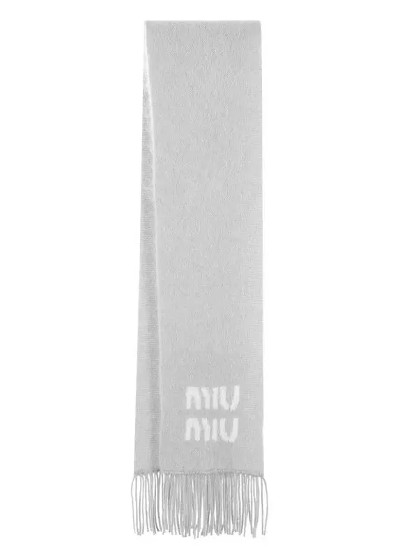 Miu Miu Wool And Mohair Scarf