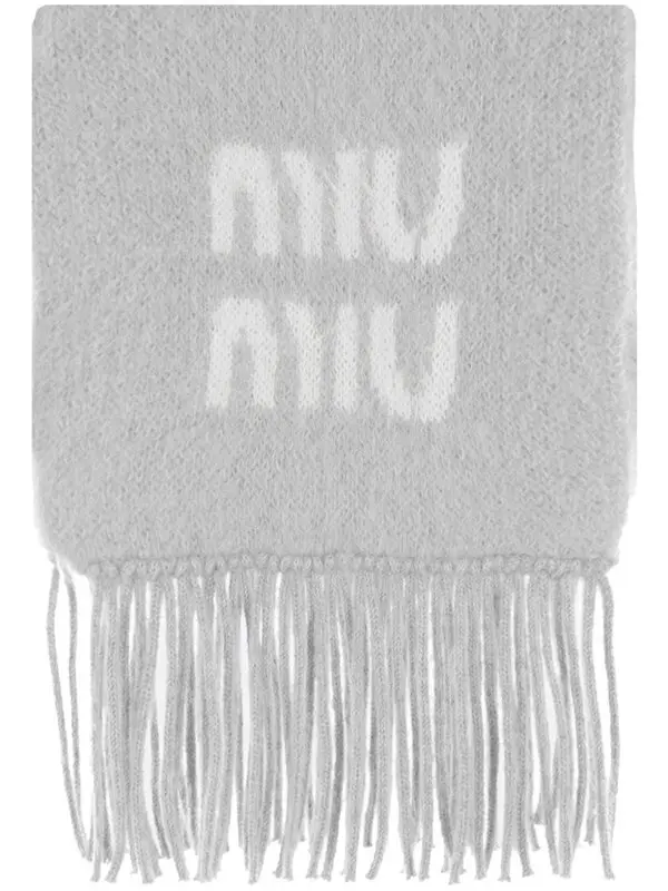 Miu Miu Wool And Mohair Scarf