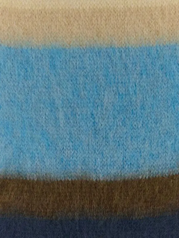 Miu Miu Wool Scarf With Fringes