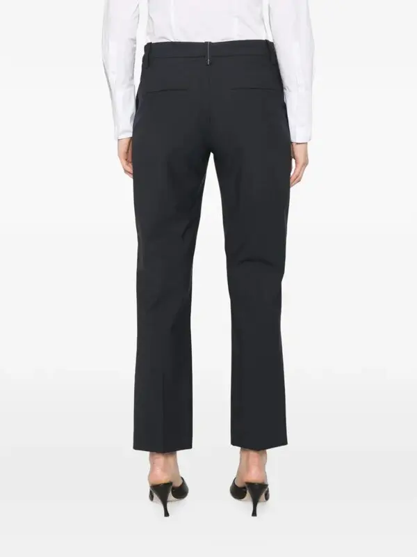 Brunello Cucinelli Pressed-crease Wool Trousers