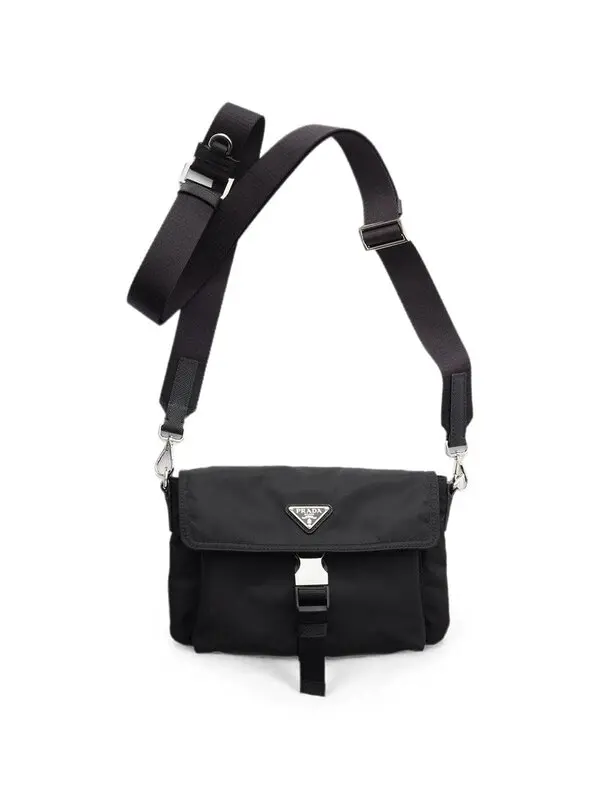 Prada Porta Smartphone In Re-nylon - Black
