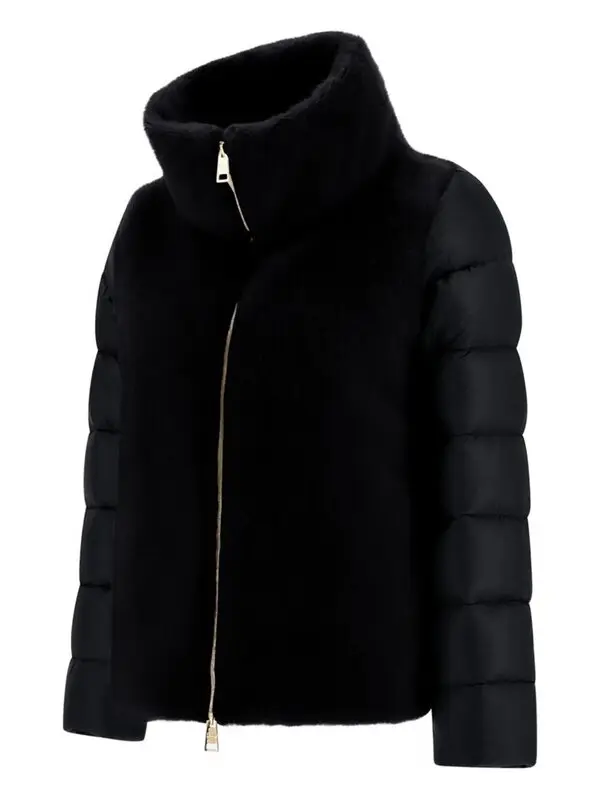Herno Faux Fur-inserts Ultralight Padded Jacket