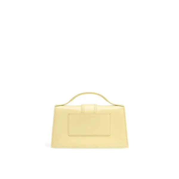 Jacquemus Le Grand Bambino Leather Shoulder Bag - Yellow
