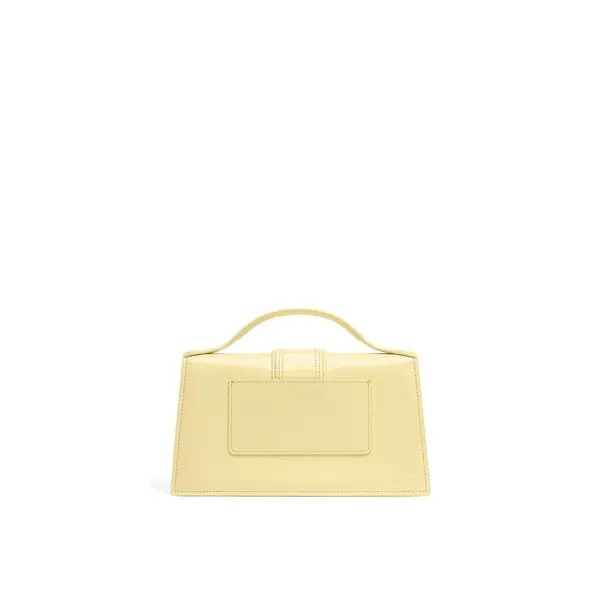 Jacquemus Le Grand Bambino Leather Shoulder Bag - Yellow