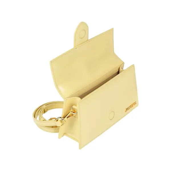 Jacquemus Le Grand Bambino Leather Shoulder Bag - Yellow