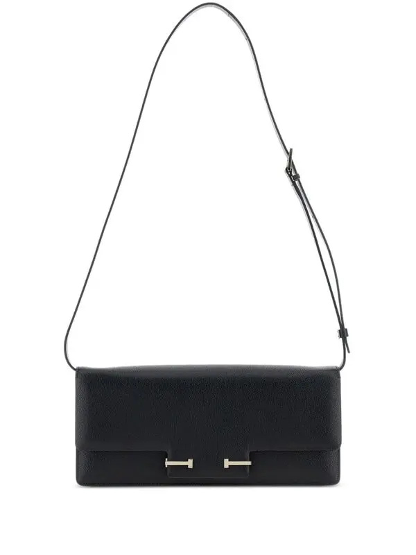TOM FORD Supple Grain Leather Aube E/w Shoulder Bag - Black