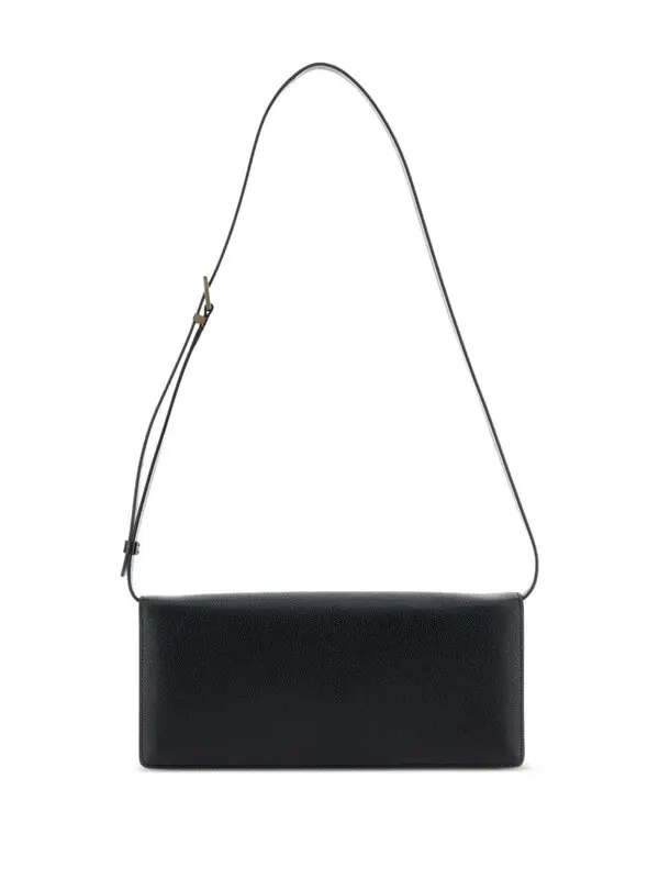TOM FORD Supple Grain Leather Aube E/w Shoulder Bag - Black