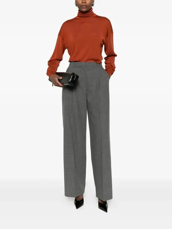 Saint Laurent Roll-neck Wool Sweater
