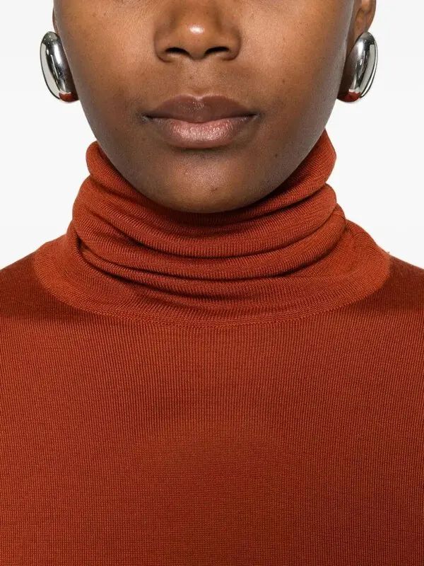 Saint Laurent Roll-neck Wool Sweater
