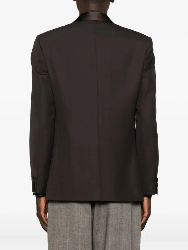Fendi Single-breasted Wool Crêpe Tailored Blazer