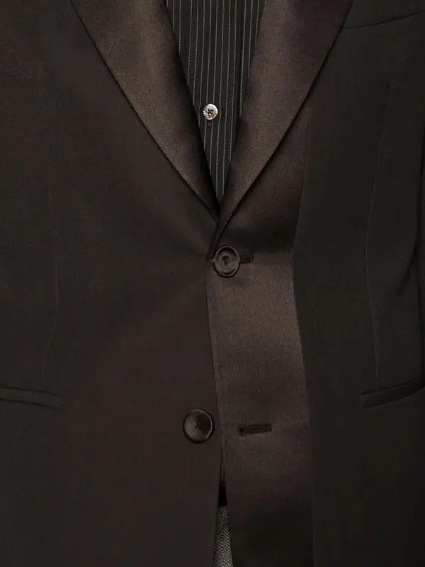 Fendi Single-breasted Wool Crêpe Tailored Blazer