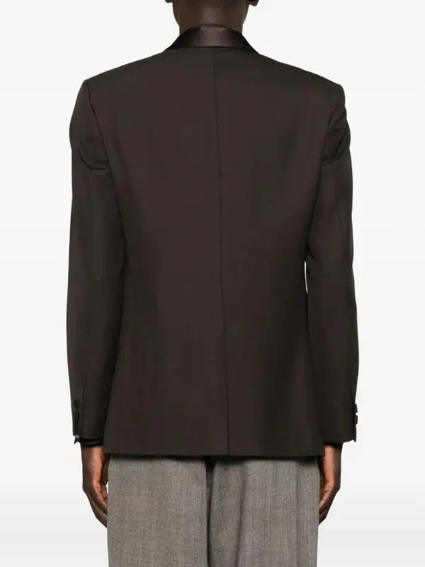 Fendi Single-breasted Wool Crêpe Tailored Blazer