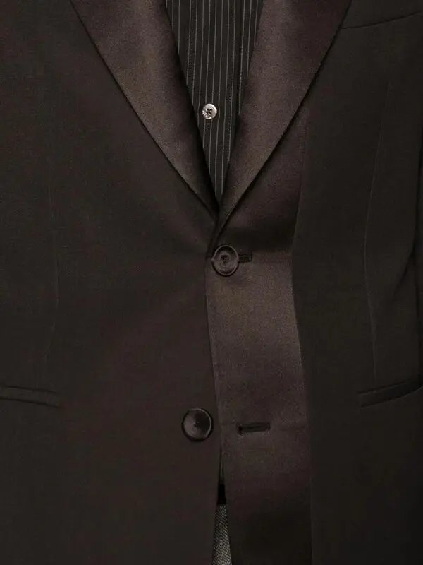 Fendi Single-breasted Wool Crêpe Tailored Blazer
