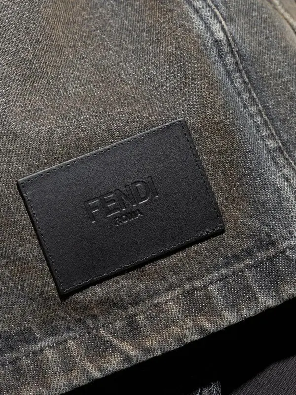 Fendi Jacket Marble Overdye - Gray