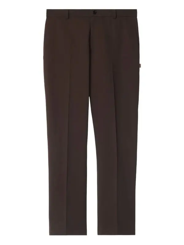 Burberry Slim Fit Cotton Chino Trousers