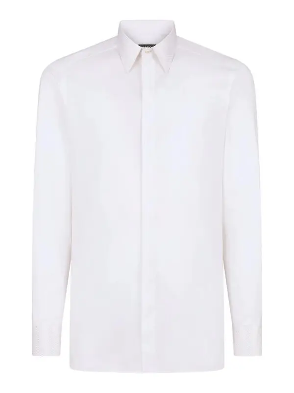 TOM FORD Cotton And Silk Classic Fit Shirt