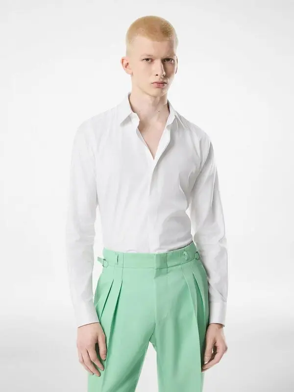 TOM FORD Cotton And Silk Classic Fit Shirt