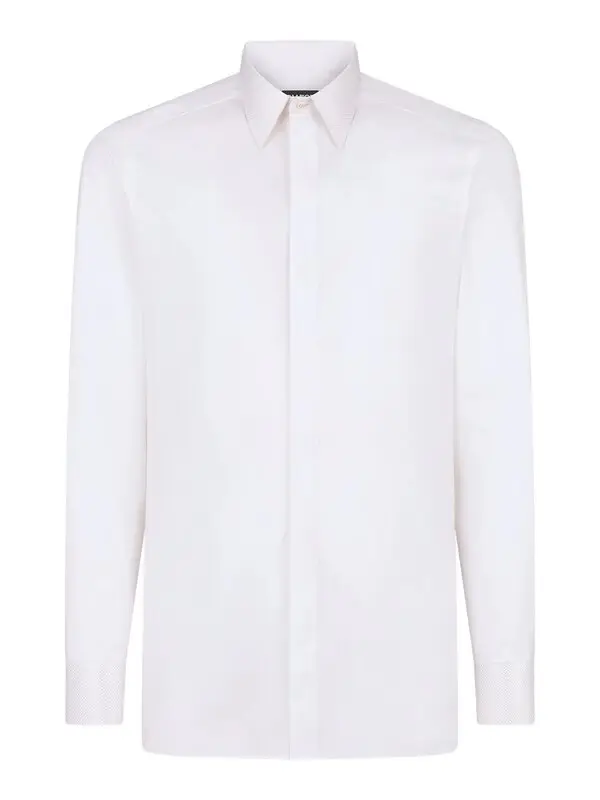 TOM FORD Cotton And Silk Classic Fit Shirt