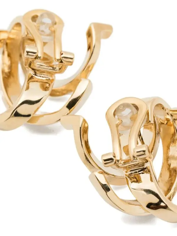 FERRAGAMO Ear Leafbig Earrings - Silver