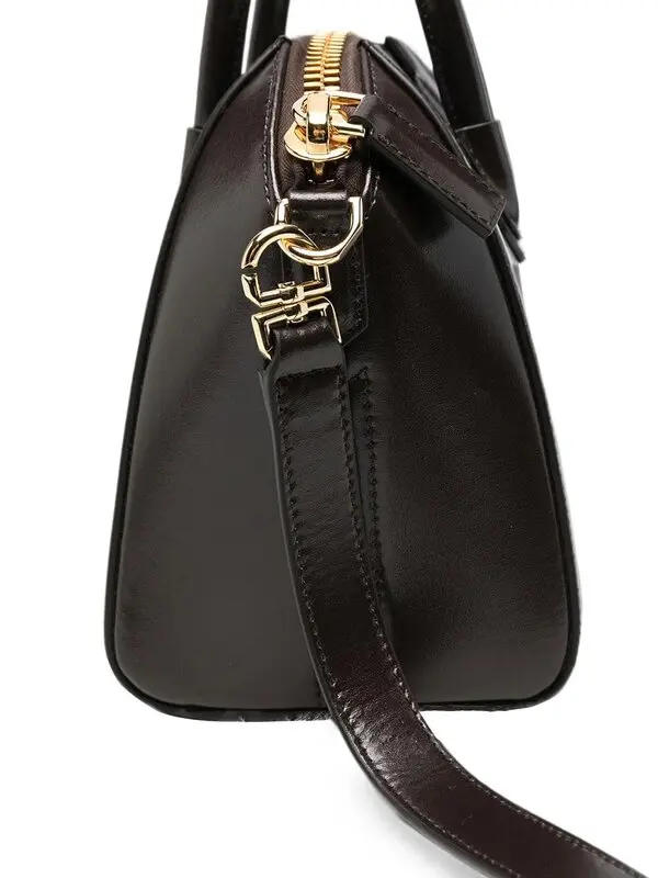 Givenchy Antigona Mini Box Leather Bag - Brown