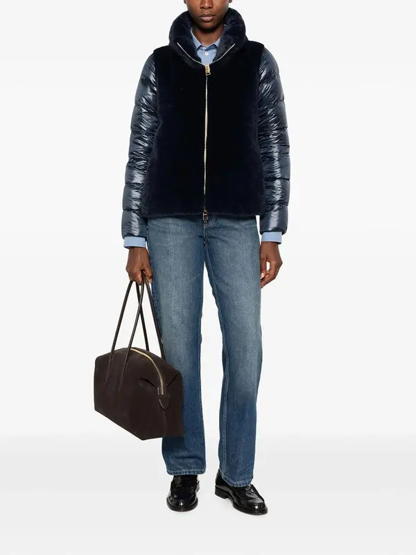 Herno Faux Fur-inserts Ultralight Padded Jacket