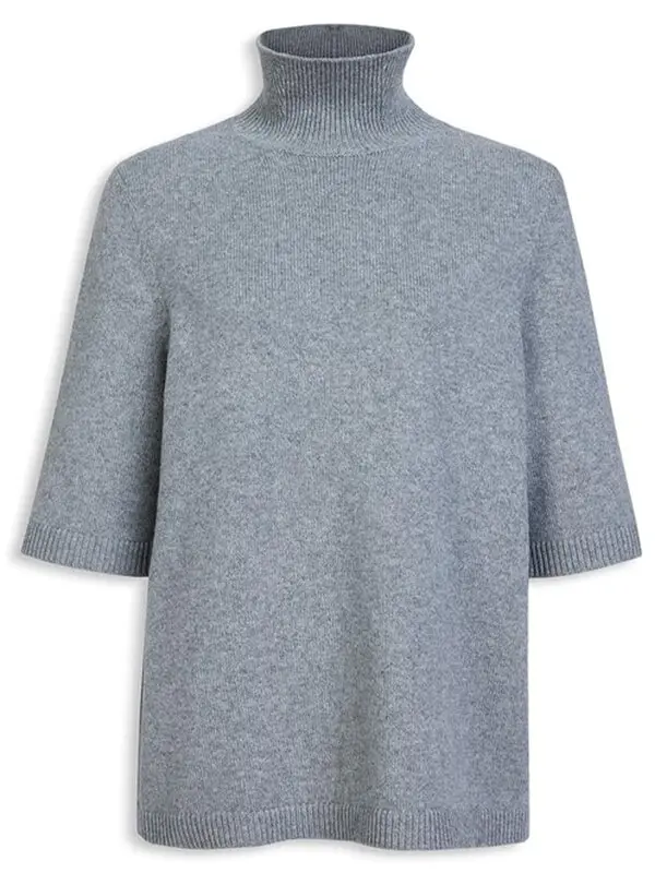 Alaïa Pullover In Cashmere A Collo Alto