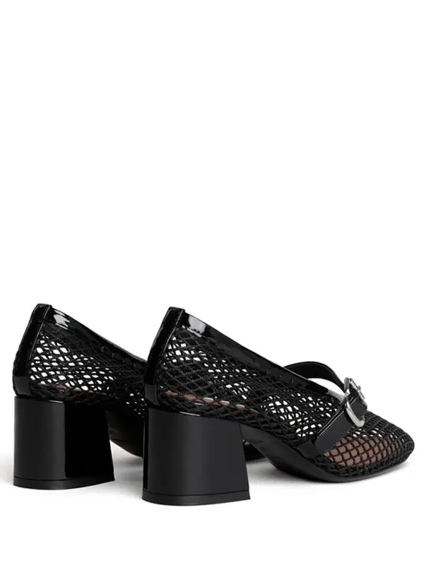 Alaïa Pumps 55 Fishnet - Black