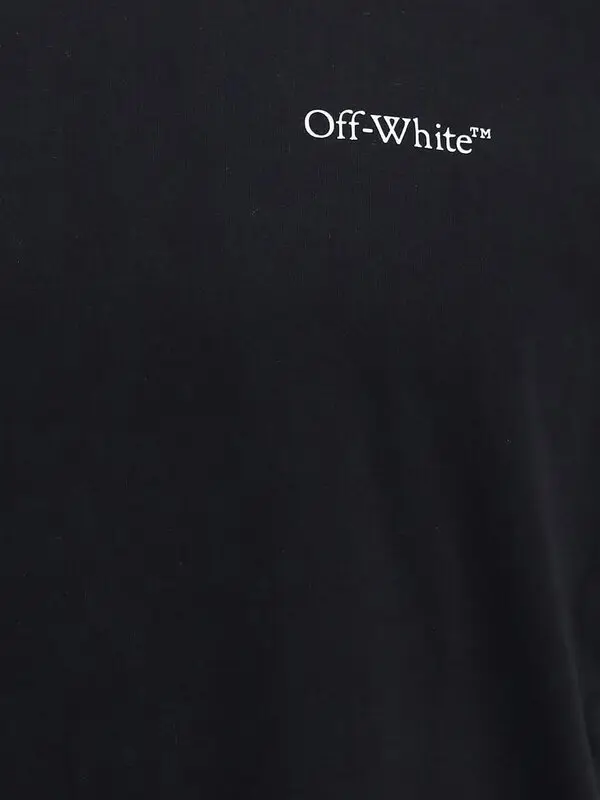 Off-White Small Bookish Regular S/s Tee - Black