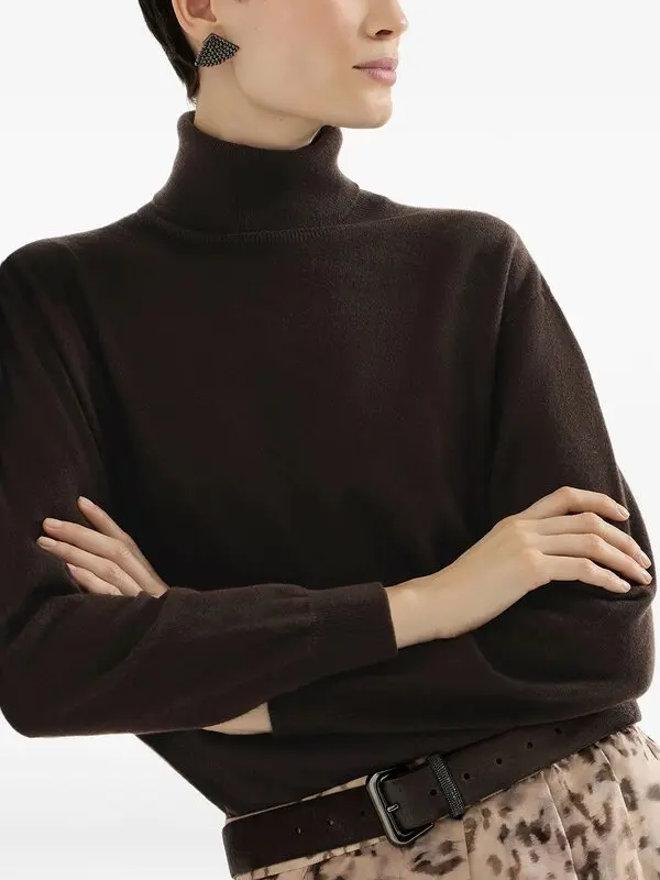 Brunello Cucinelli Cashmere Turtleneck Sweater