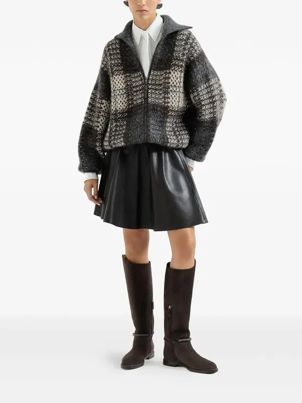 Brunello Cucinelli Knee High Boots - Brown
