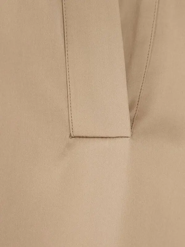 TOM FORD Peach-feel Silk Satin Polo - Multicolor