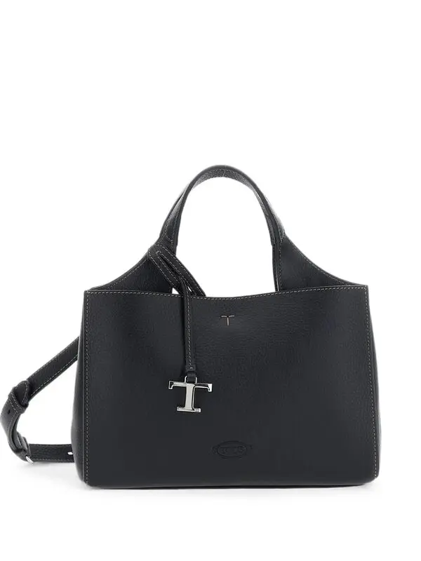 TOD'S Mini Handbag With Shoulder Strap - Black