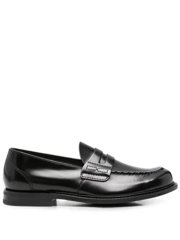 Church's Farsley Leather Loafers - Black