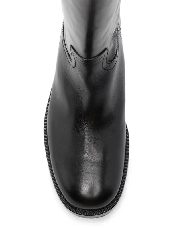 Church's Peyton Leather Boots - Black
