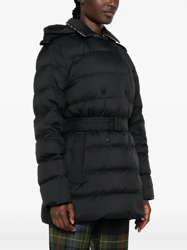 Burberry Belted Quilted Coat