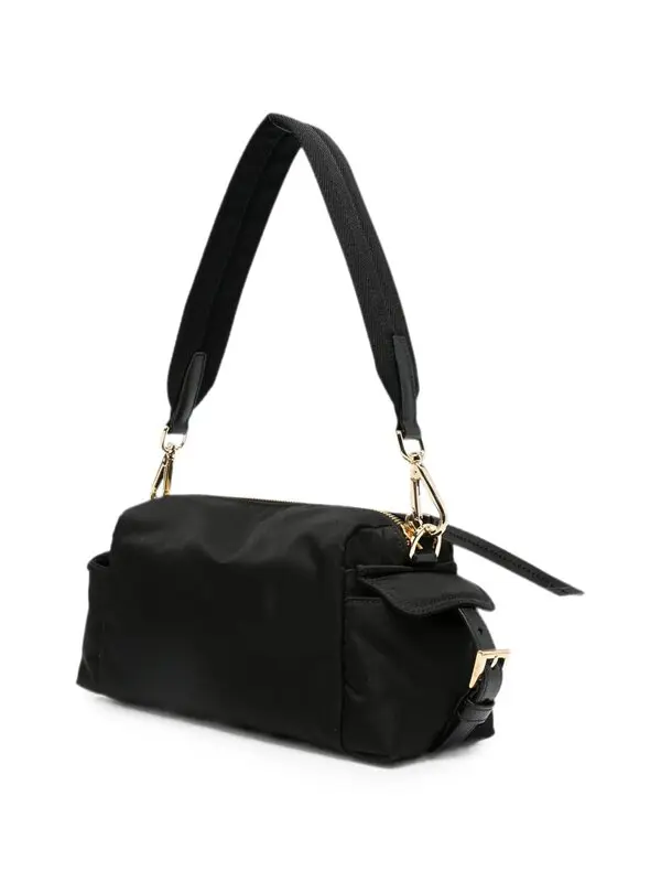 Prada Re-nylon And Leather Explore Small Bag - Black