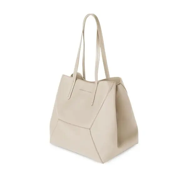 Brunello Cucinelli Neutrals Tote Bags - Cream