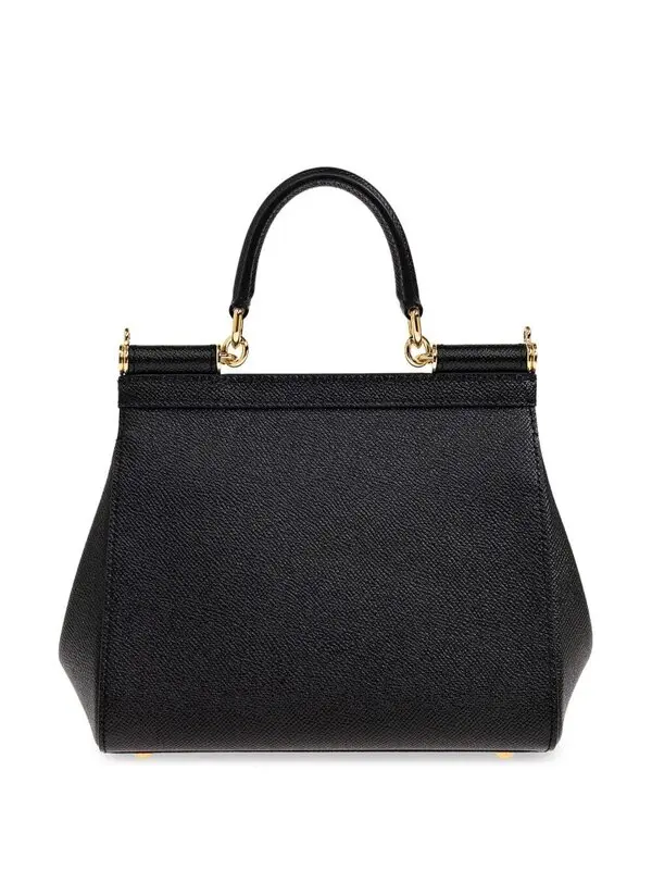 Dolce & Gabbana Sicily Medium Handbag - Black