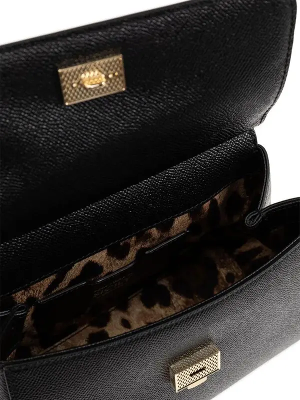 Dolce & Gabbana Sicily Medium Handbag - Black