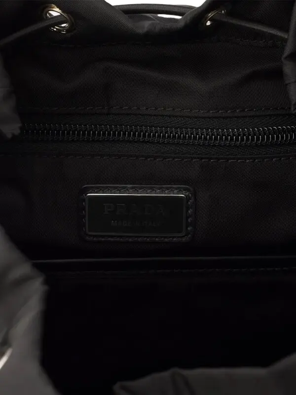 Prada Re-nylon Backpack - Black
