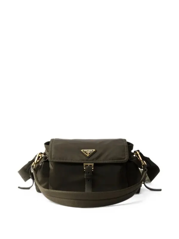 Prada Explore Medium Re-nylon Shoulder Bag With Flap